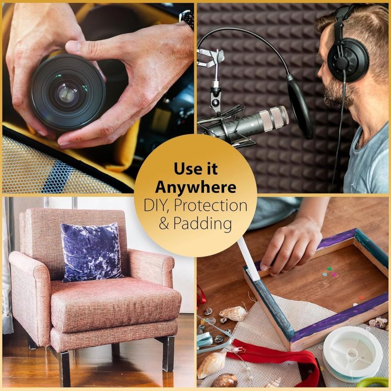 FoamTouch 1" Thick x 24" Wide x 72" Long Charcoal High Density Foam